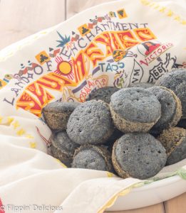 Gluten Free Blue Corn Muffins - Flippin' Delicious
