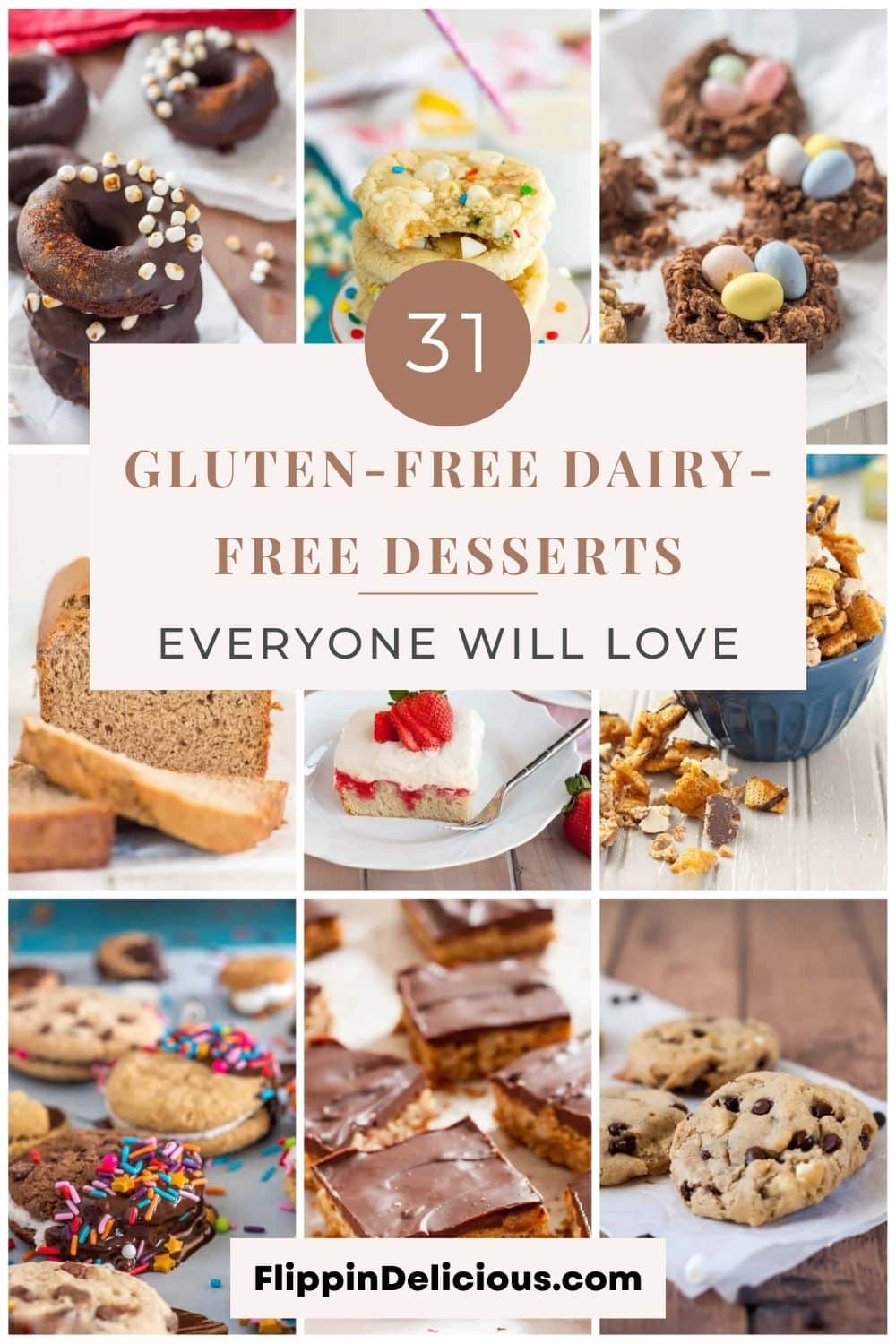 31 Gluten-Free Dairy-Free Desserts Everyone Will Love - Flippin' Delicious