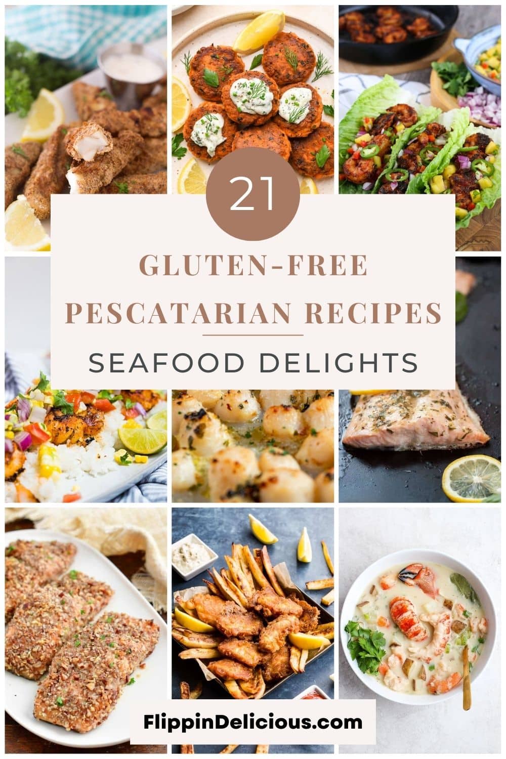 21 Gluten-Free Pescatarian Recipes (Seafood Delights) - Flippin' Delicious
